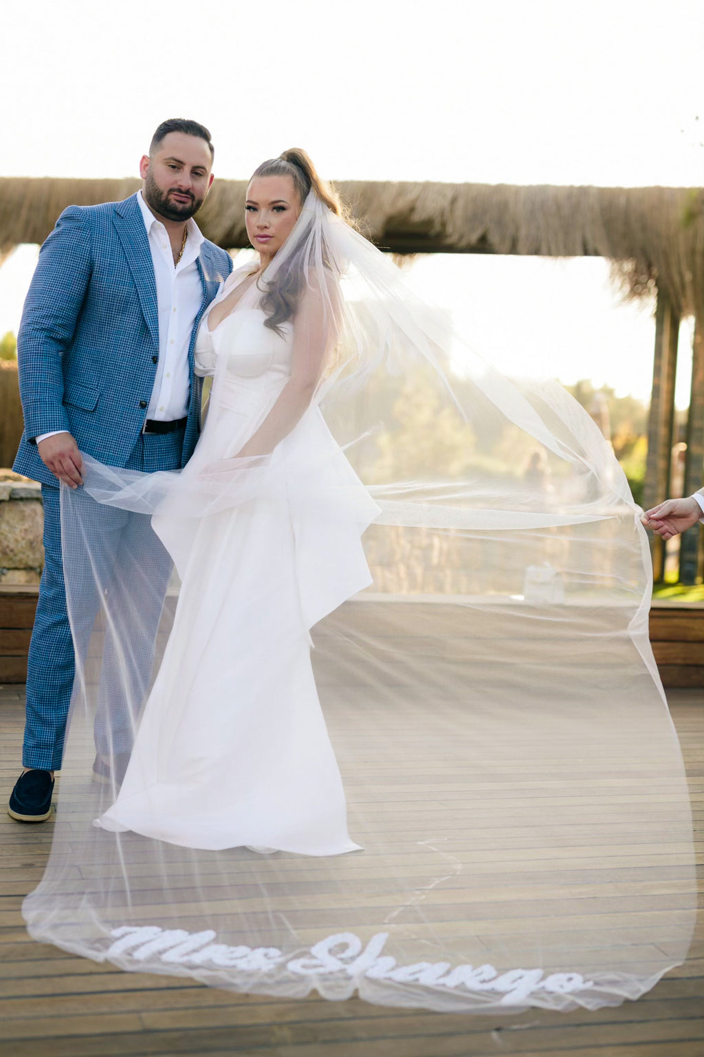 Custom Veil Petite – Island to East Side
